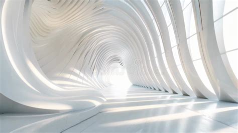 Soft Undulating Lines And Gentle Angles Creating A Soothing Abstract Composition Stock Footage