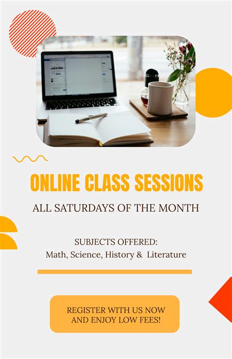 Free Student Education Poster Template To Edit Online