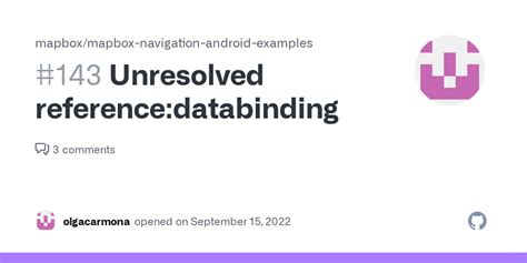 Unresolved Reference Databinding Issue Mapbox Mapbox