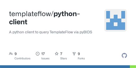 Issues · Templateflowpython Client · Github