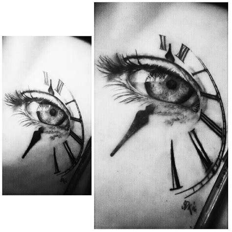 Eye Sketch Sketchoftheday Timely Clock Realistic Draw Drawing