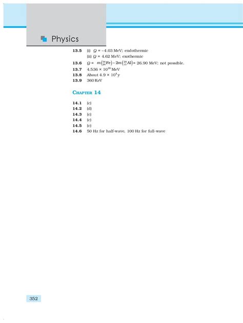 Ncert Book Class 12 Physics Chapter 14 Semiconductor Electronics Materials Devices And Simple