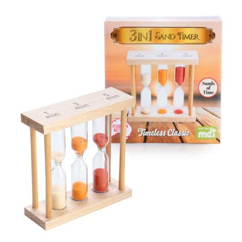 In Wooden Sand Timer Autism Advisory Support Service