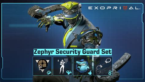 Exoprimal Zephyr Security Guard Set On Steam