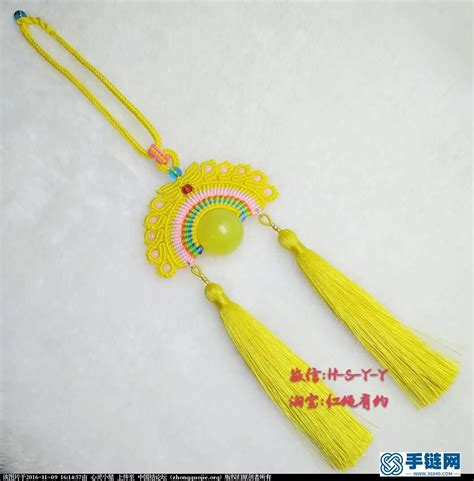 小挂件绳编法 中国结编法图解 36840手链网