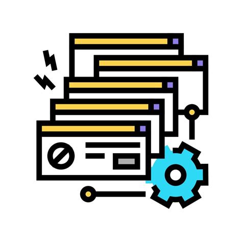 Crash System Color Icon Vector Illustration 10315338 Vector Art At Vecteezy