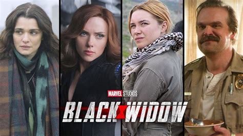 Black Widow Movie Cast And Character Guide Youtube