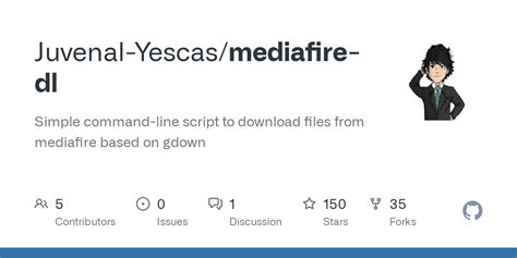 Github Juvenal Yescasmediafire Dl Simple Command Line Script To Download Files From