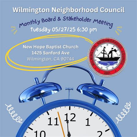 Wilmington Neighborhood Wilmington Neighborhood Council