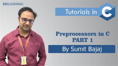 Preprocessor In C Part 1 Define Hindi Macros In C C Language Tutorials Src Learning