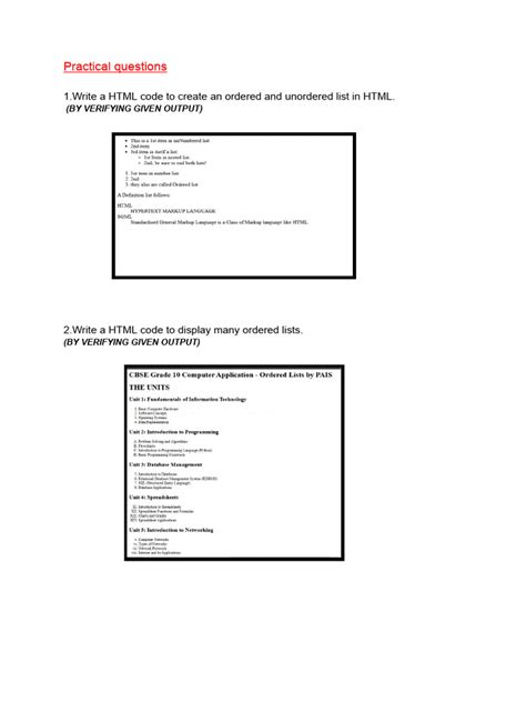 Cs Practicals Pdf Html Element Html Cs Practicals Pdf Html Element Html