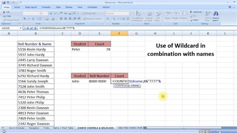 Advance Excel Part Different Uses Of Names Tips And Tricks For My Xxx