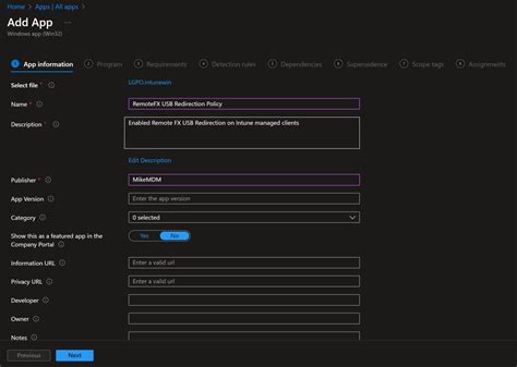 Enable RemoteFX USB Redirection For AVD Or Windows Using Intune Mike S MDM Blog