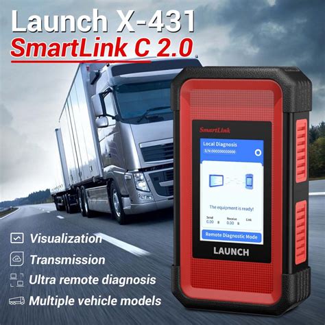 Launch X SmartLink C Heavy Duty Truck Module For Commercial Vehicles Passenger New