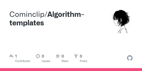 GitHub Cominclip Algorithm Templates