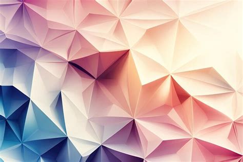 Premium Photo Colorful Triangular Abstract Background Abstract