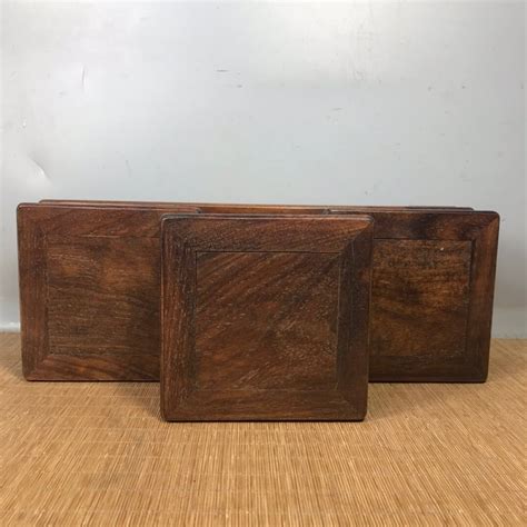 Rosewood Bogu Shelf Display Stand Flower Stand Furniture Etsy