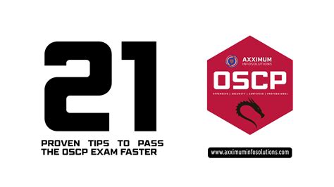 21 Proven Tips To Pass The Oscp Exam Faster Ultimate Guide