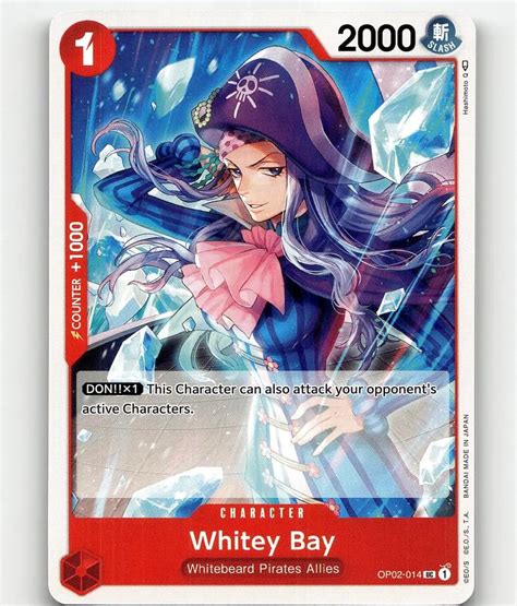 Whitey Bay Op Prices One Piece Paramount War One Piece Cards