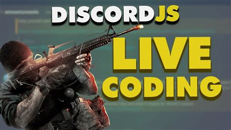Live Coding A Call Of Duty Discord Bot Youtube