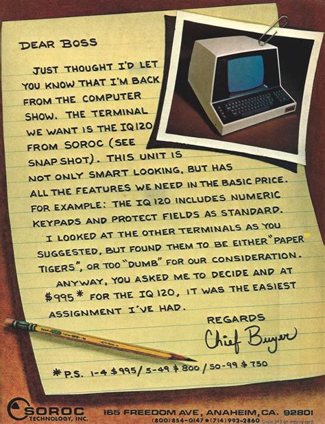 Soroc Advert The Soroc Iq120