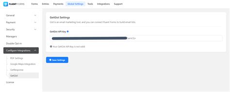 Gist Integration With Fluent Forms WP Manage Ninja