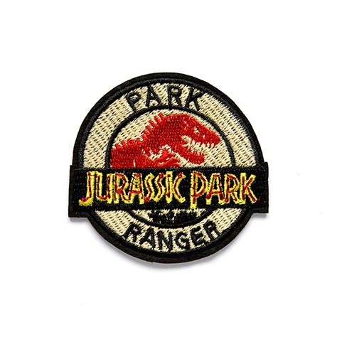 Jurassic Park Ranger Patch Partyninja