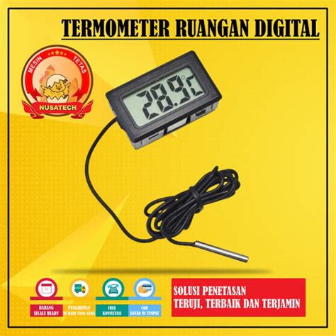 Jual Termometer Dengan Kabel Sensor Mesin Tetas Kab Ponorogo Mesin