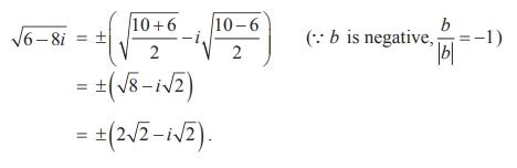 Square Roots Of A Complex Number Definition Formulas Solved Example Problems