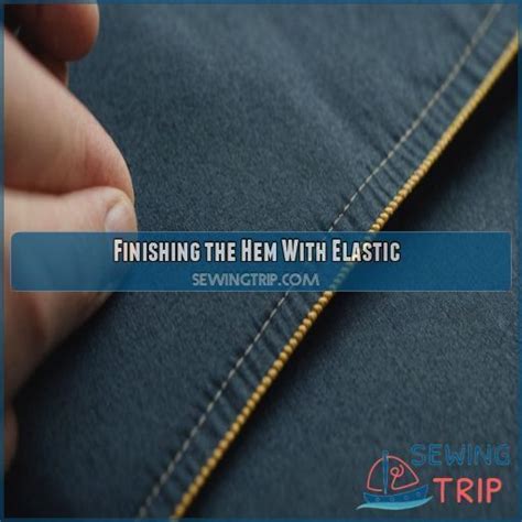 How To Sew Elastic Directly To Fabric Easy Step By Step Guide