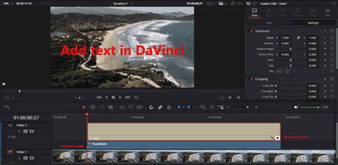 How To Add Text In Davinci Resolve Storyblocks