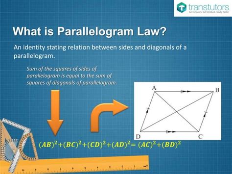 Parallelogram Law Force Civil Engineering PPTX Physics Science