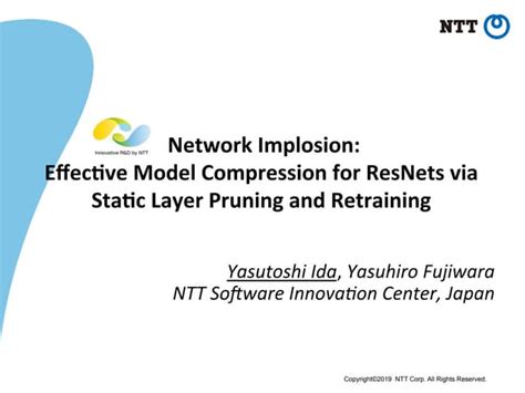 network implosion effective model compression for resnets via static layer pruning and