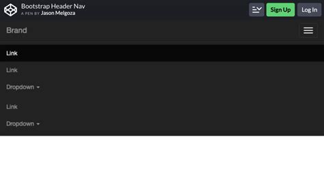 Beautiful And Unique Bootstrap Header Examples To Draw Inspirations From