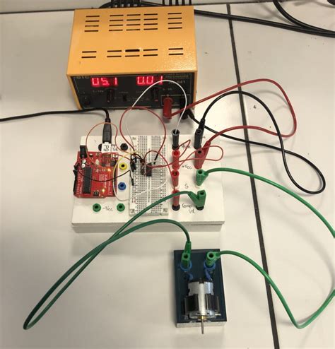 Activite Arduino Contrôler Un Moteur à Courant Continu Avec Une Carte Arduino Labo Physique