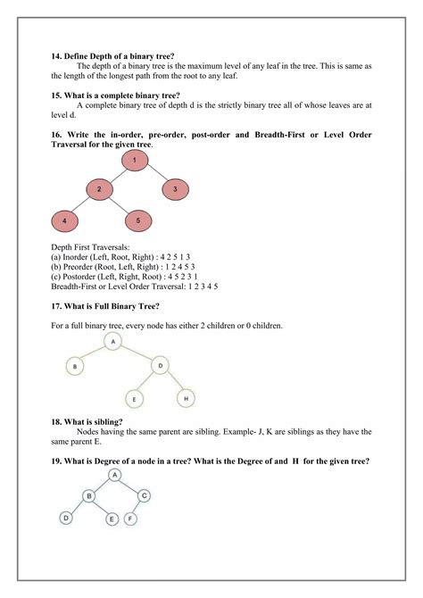 Ad3251 Data Structures Design Notes Treepdf