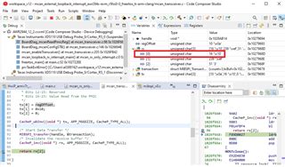 LP Q COMM FRM ERR SWINT In SPI Status After SPI Register Read