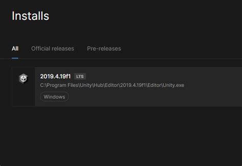 Unity D Unity Hub Doesn T Show New Install Super User