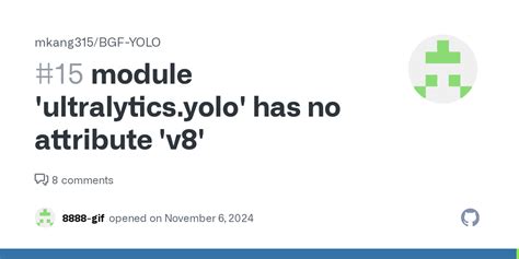 Module Ultralytics Yolo Has No Attribute V Issue Mkang BGF YOLO GitHub