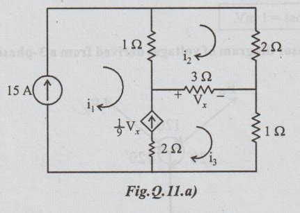 Solved Anna University Question Paper With Answer PART B C Electric Circuit Analysis