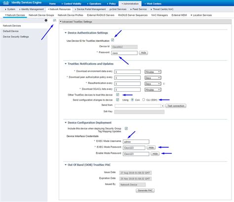 Configure Trustsec Sgts With Ise Inline Tagging Cisco