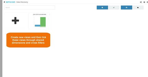 building data discovery dashboards with new views epicor erp knowledge on demand
