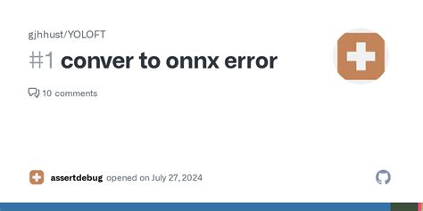 Conver To Onnx Error · Issue 1 · Gjhhustyoloft · Github