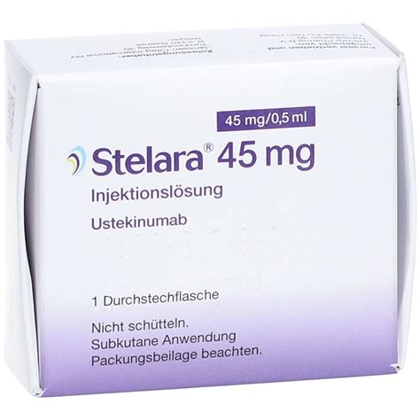 Stelara 45 Mg Injektionslösung Durchstechflasche 1 St Mit Dem E Rezept