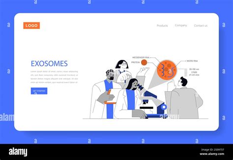 Exosome Research Concept Scientists Analyze Microrna And Messenger Rna In Biomedical Lab