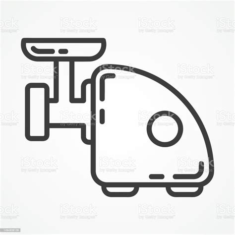 고기 분쇄기 라인 아이콘입니다 고기 분쇄기 개요 아이콘입니다 가정 주방에 대한 스톡 벡터 아트 및 기타 이미지 가정 주방 가정용 장비 가정의 방 Istock