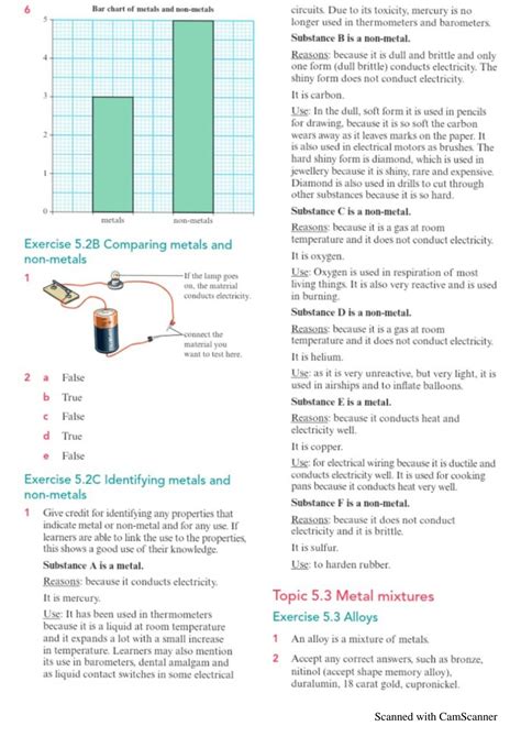 solution cambridge lower secondary science workbook stage 7 unit 5
