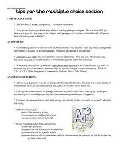 AP Multiple Choice Questions Ideas Ap Language Ap English Language Ap Lang