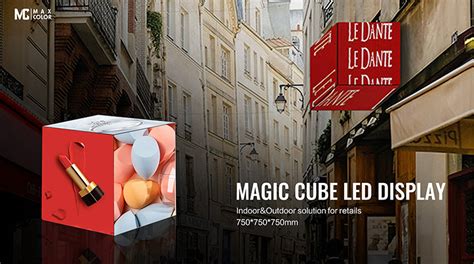Magic Cube LED Display Manufacturer Maxcolorvisual