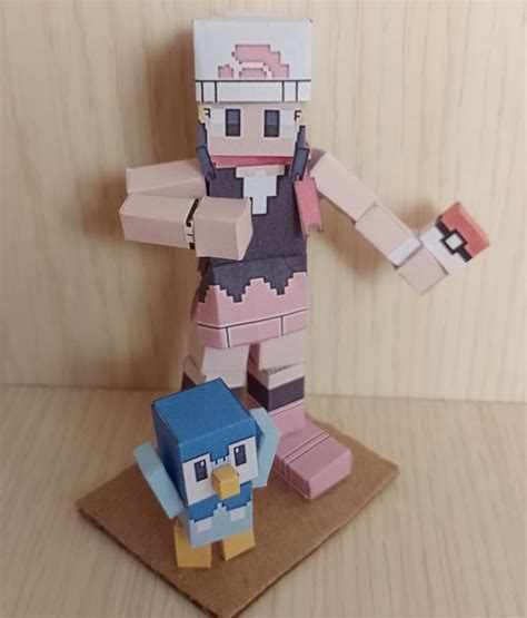Pokemon Piplup Papercraft Papercraft Paradise Papercrafts Paper Models Card Models Sexiezpix